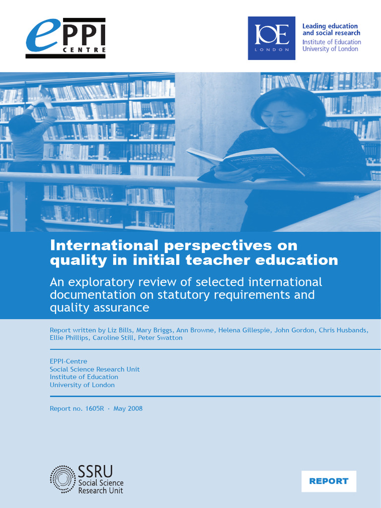 International Perspectives On Quality in Initial Teacher Education ...