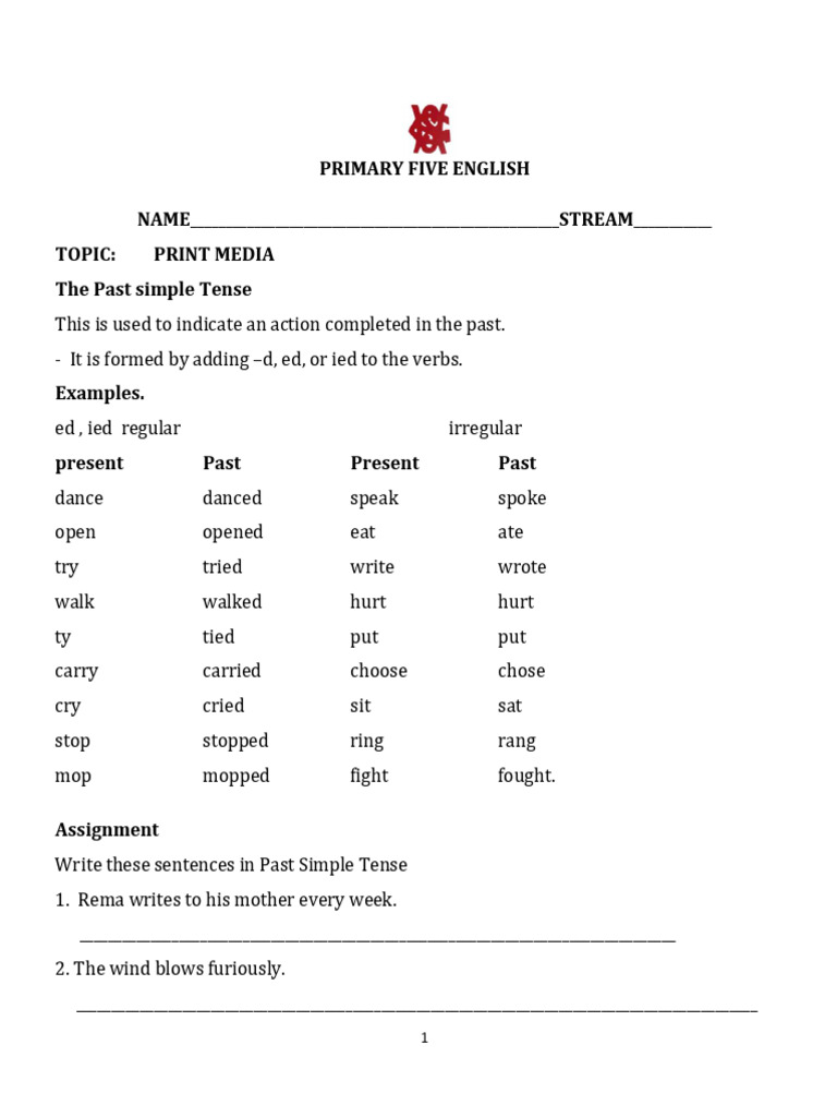 Primary 5 English Revision Questions Package | PDF