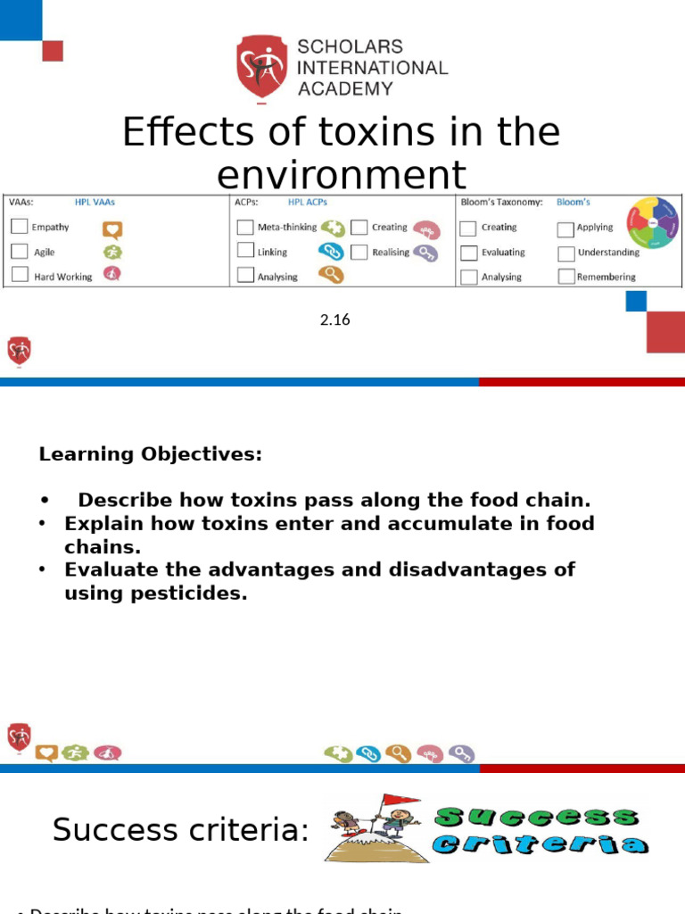 Toxins and Bioaccumulation in Food Chains | PDF | Pesticide | Foods