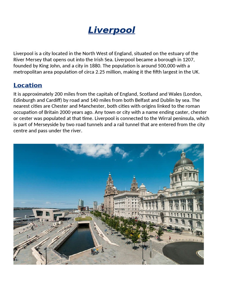 Liverpool | PDF | Liverpool
