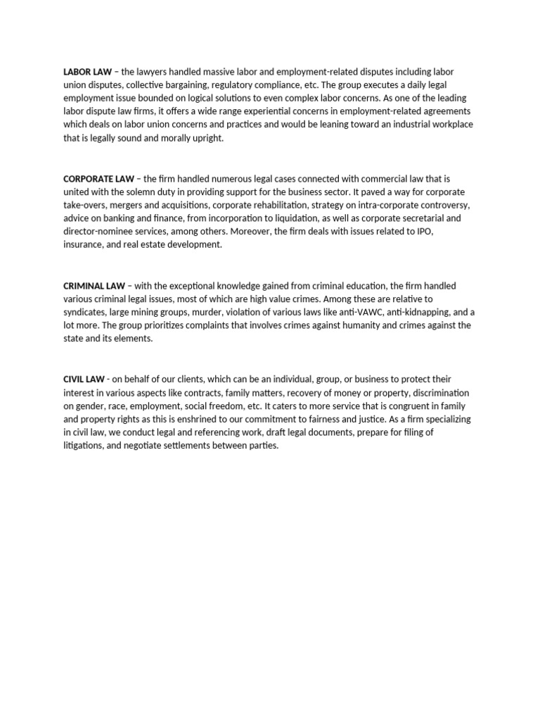 Specializations | PDF