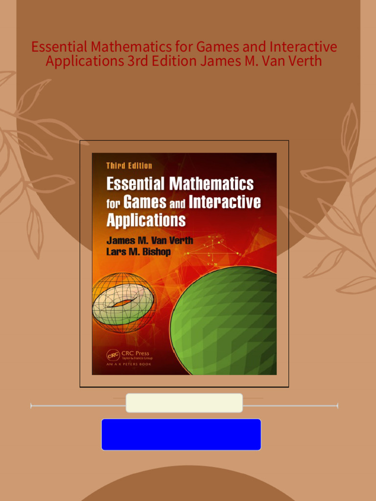 [Ebooks PDF] download Essential Mathematics for Games and Interactive Applications 3rd Edition ...