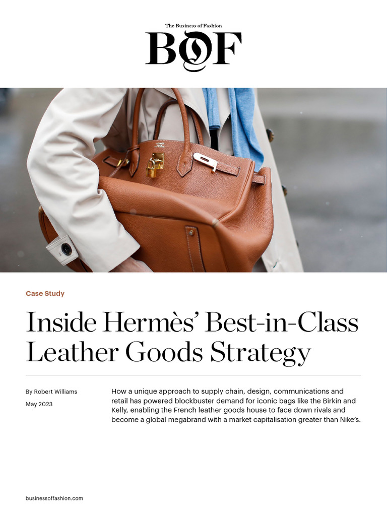 Hermès: Mastering Leather Goods Strategy | PDF | Handbag | Luxury Goods