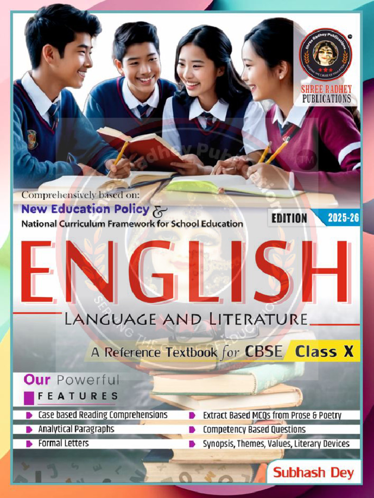 Subhash Dey's English X 2025-26 Sample PDF | PDF | Reading ...