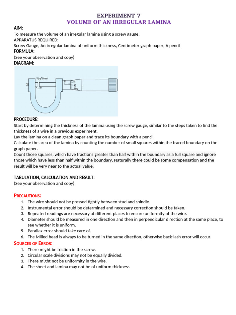 Physics Record | PDF | Thermometer | Temperature