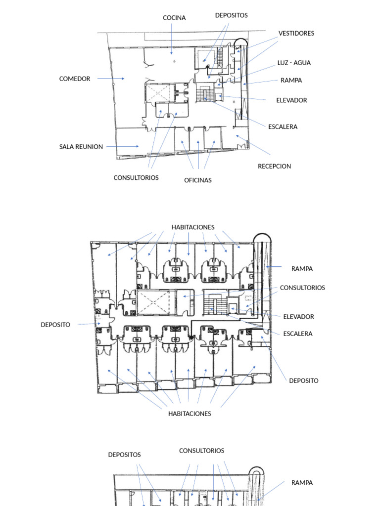 Espacios y Servicios del Edificio | PDF