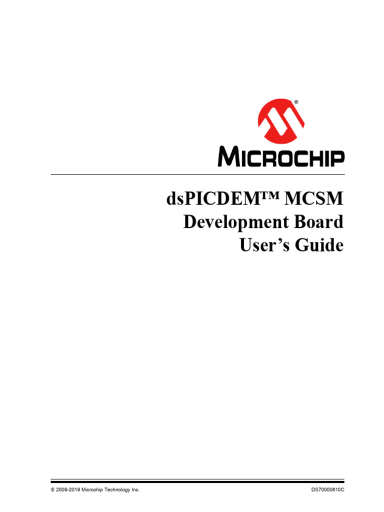 dsPICDEM MCSM Development Board User Guide | PDF | Computing | Manufactured Goods