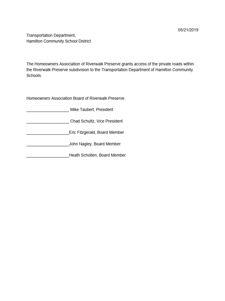 Bus Permission | PDF