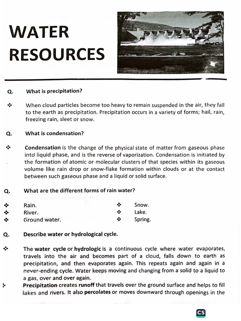Water Resources | PDF