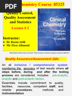 Neqas-Cc: National External Uality Assessment Scheme in Clinical ...