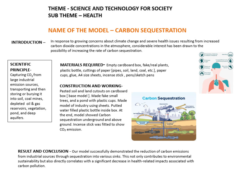 CHART - Carbon Sequestration | PDF