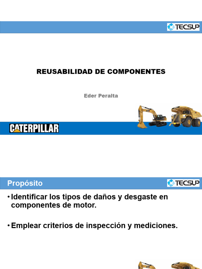 Reusabilidad de Componentes | PDF | Pistón | Rodamiento (Mecánico)