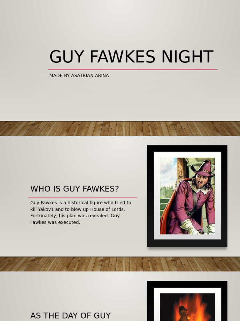 Guy Fawkes Night | PDF