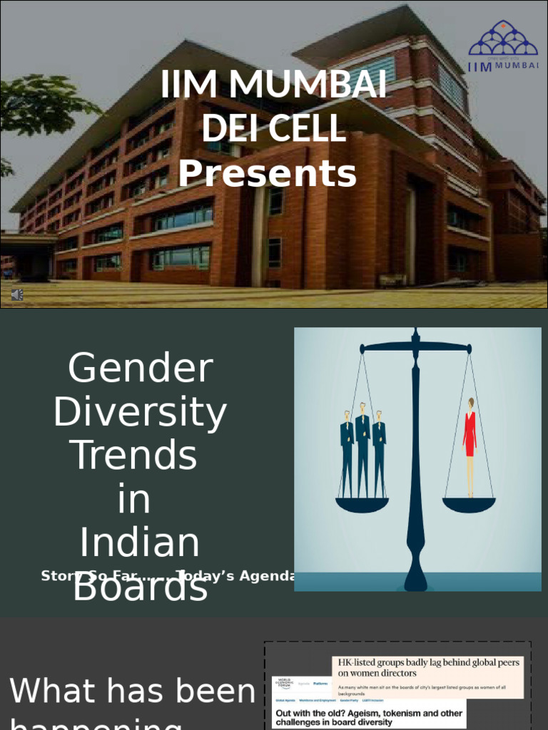 Gender Diversity Trends in Indian Boards | PDF | Gender | Gender Studies