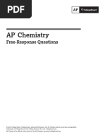 AP Chemistry Reference Sheet 2024 | PDF | Acid Dissociation Constant ...