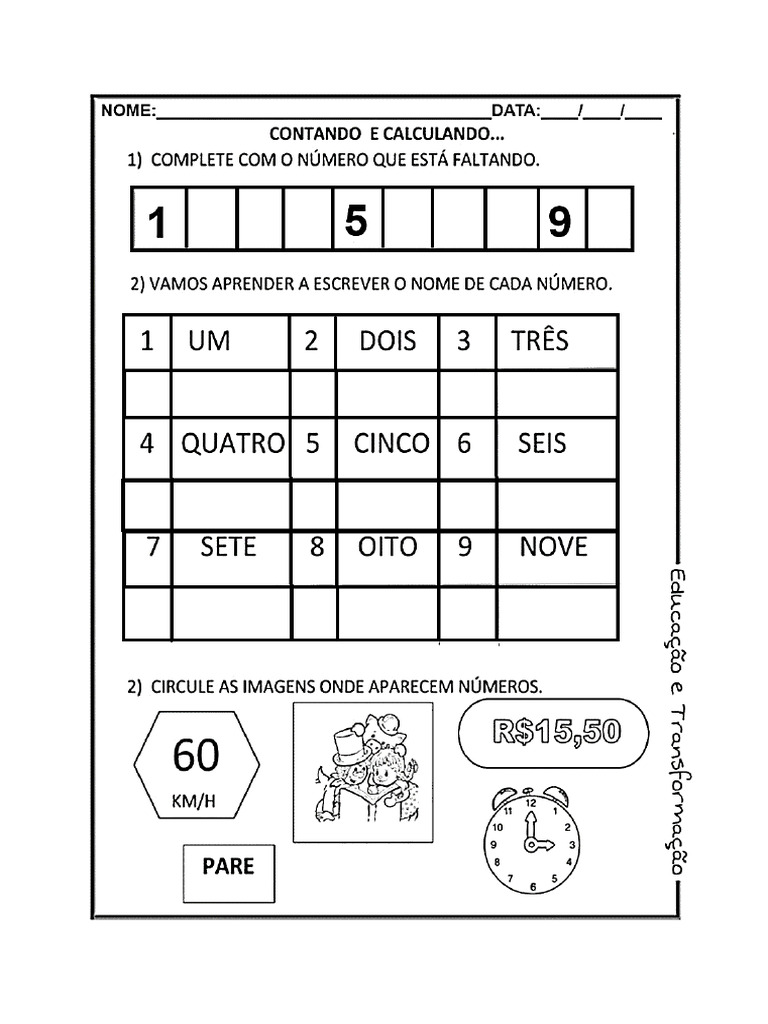 Ativ. Parlenda 1,2 Feijão Com Arroz | PDF