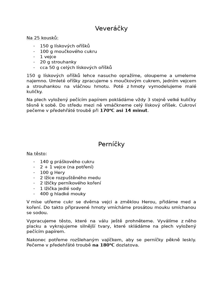 Recepty | PDF