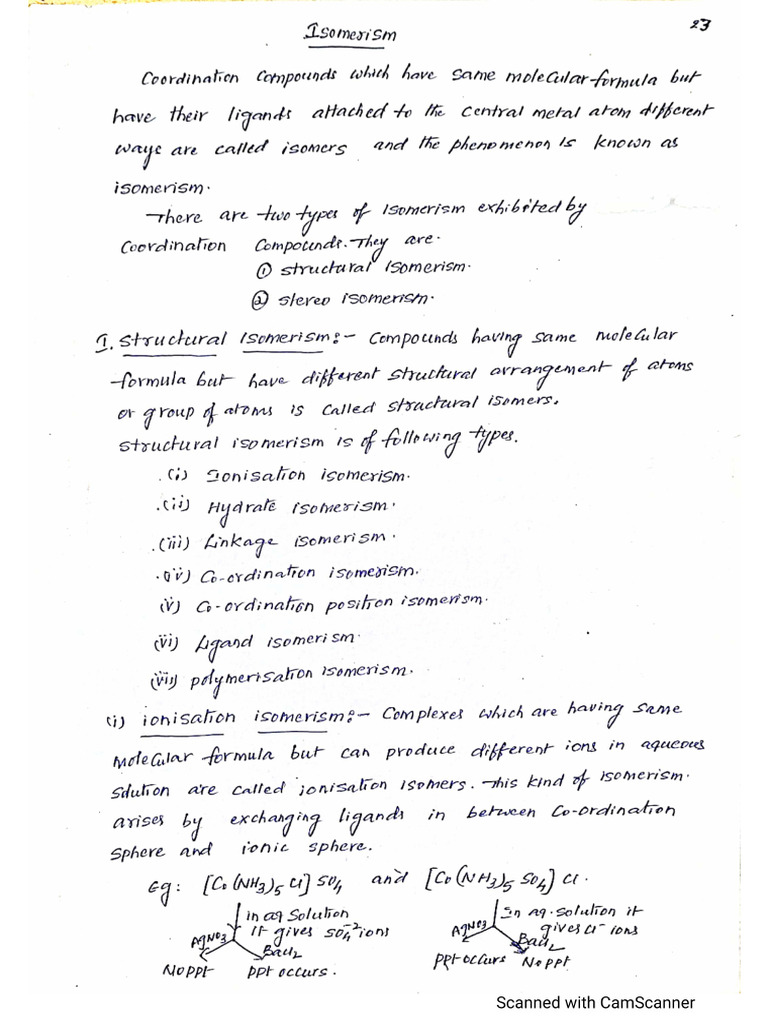 Co Ordination Compounds - V | PDF