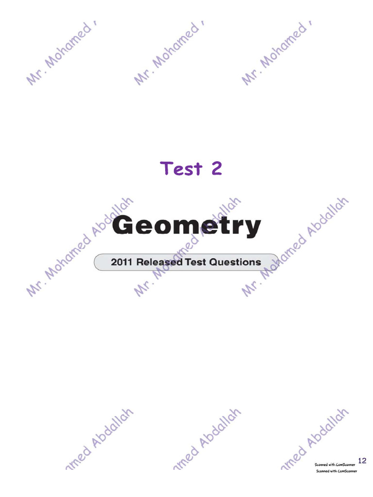 2 ACT2 Geometry 11 | PDF