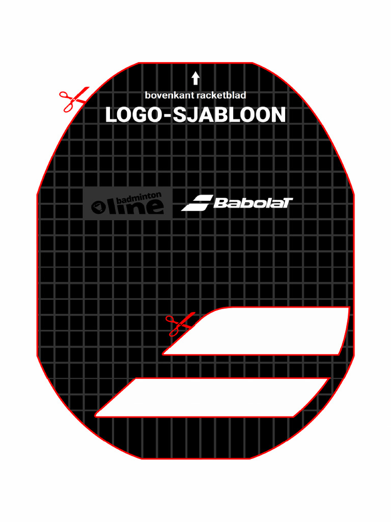 2021 Badmintonline Racket-Logo-Stencil BABOLAT | PDF