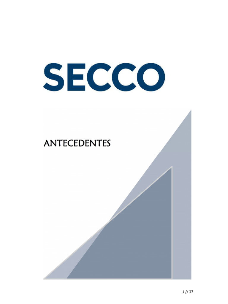 Anexo Antecedentes SECCO | PDF | Liderazgo | Generación eléctrica