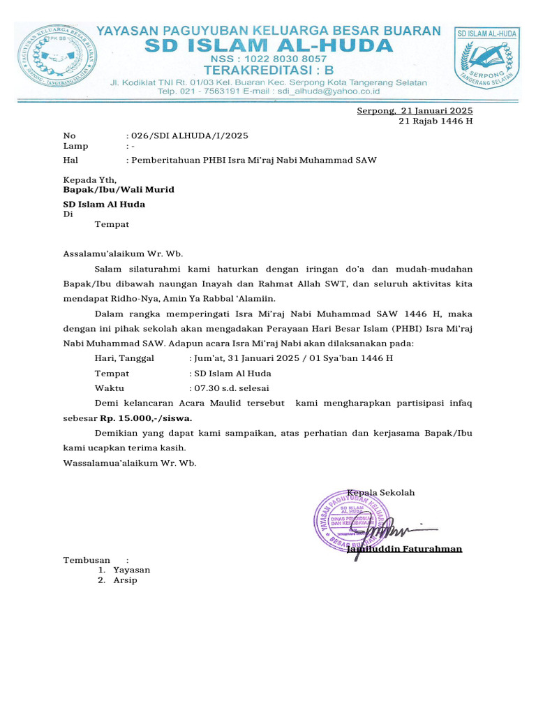26 - Surah Pemberitahuan Isra Miraj | PDF