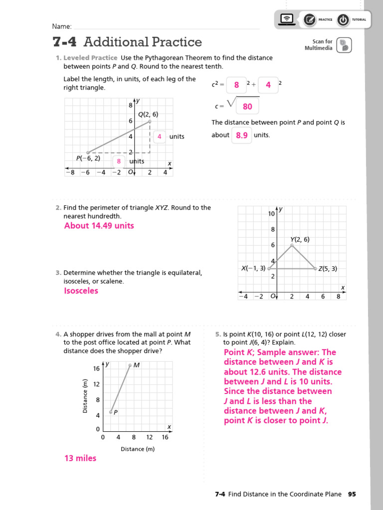 07_04 Solutions | PDF | Triangle | Geometry