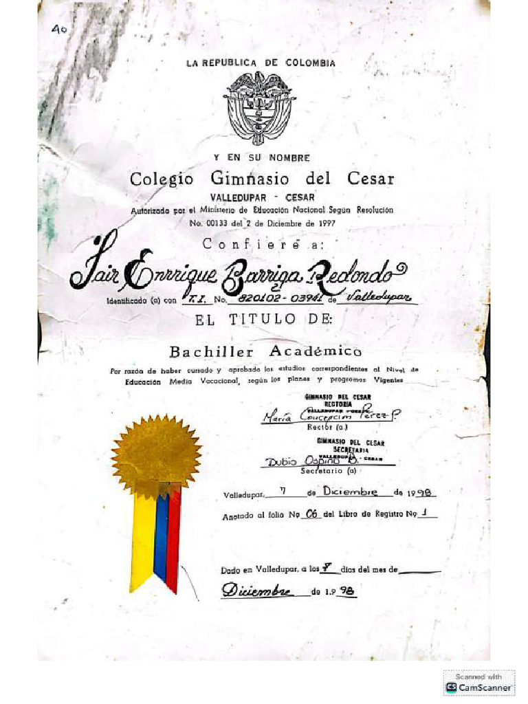 TITULO BACHILLER JAIR BARRIGA_compressed | PDF