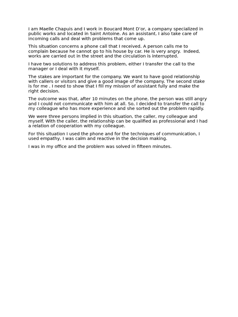 Soutenance Fiche de Comm | PDF