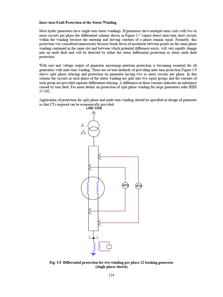 Electrical Protection System 005 | PDF | Transformer | Resistor