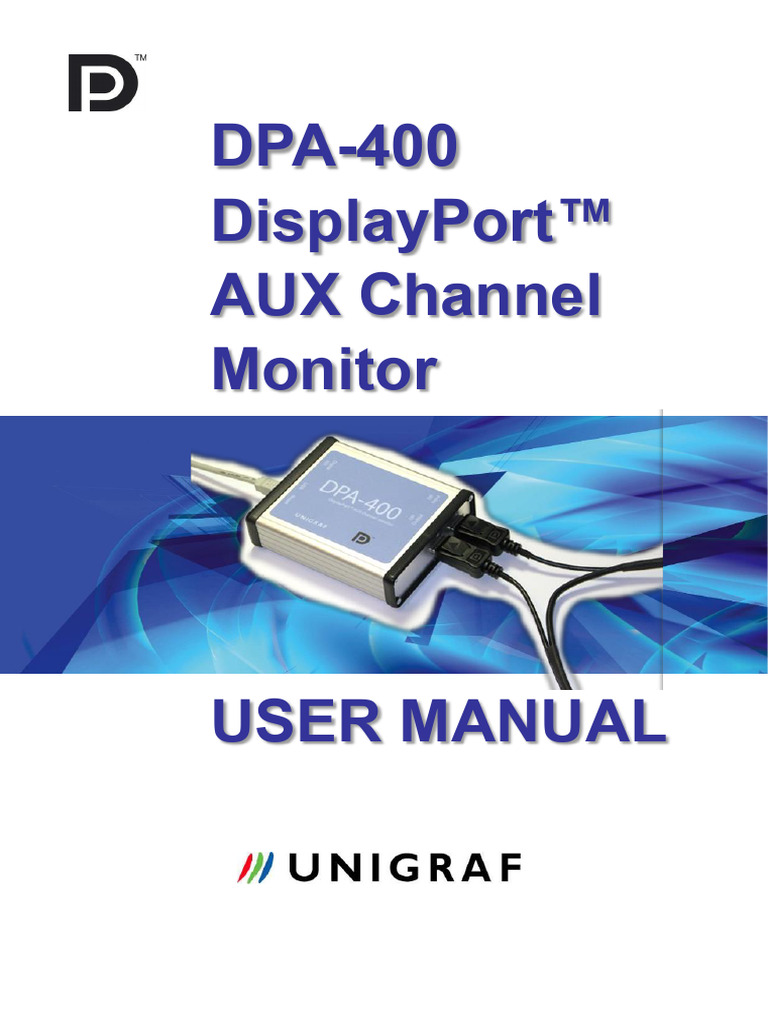 DP AUX Channel Monitor User Manual | PDF | Usb | Device Driver