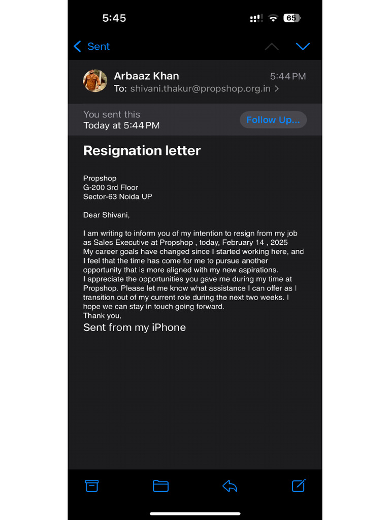 Resignation | PDF
