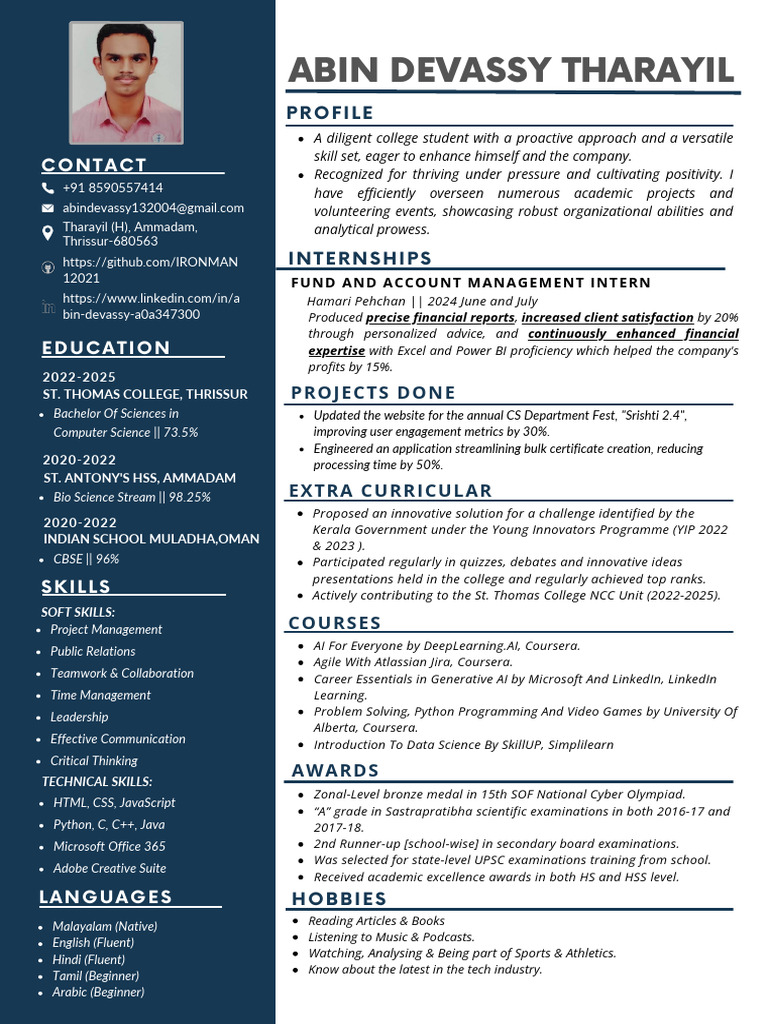 Resume AbDT_20240812_232213_0000 | PDF | Artificial Intelligence ...