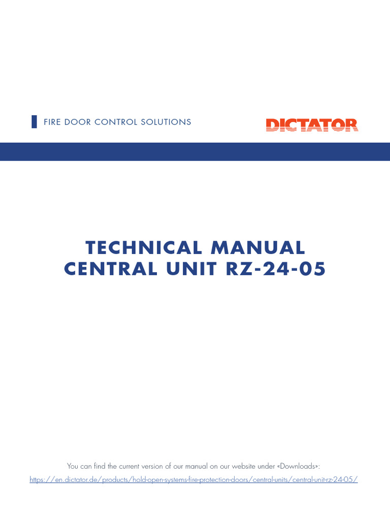 HB-RZ-24-05-EN | PDF | Power Supply | Electrical Wiring