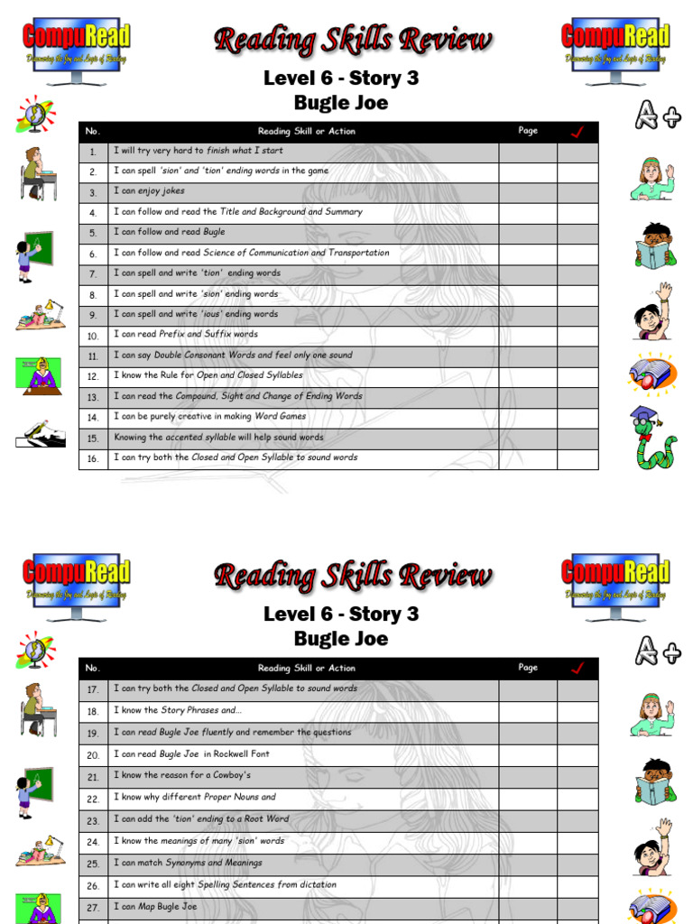 001 Level 6 Story 3 Bugle Joe | PDF