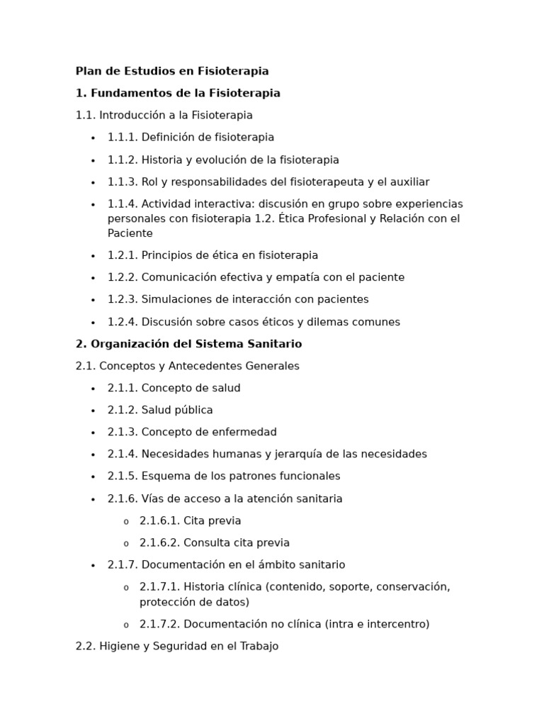 Documento1 2 | PDF | Terapia física | Medicina CLINICA