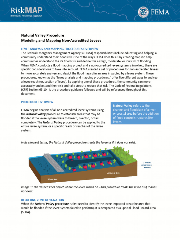 fema_natural-valley-procedure | PDF | Flood | Levee