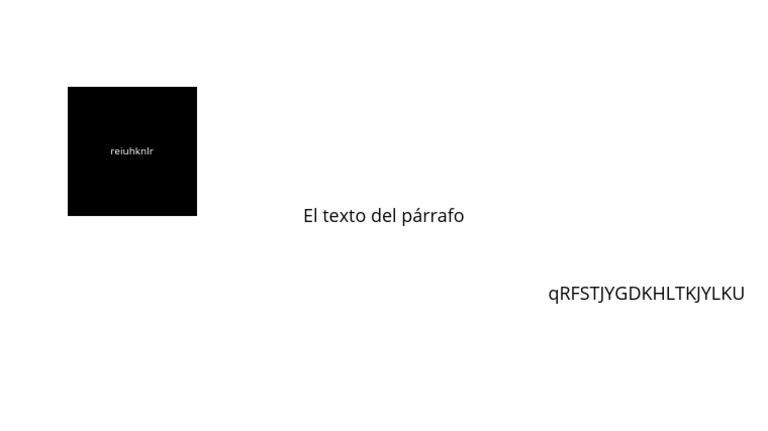 El Texto Del Párrafo | PDF