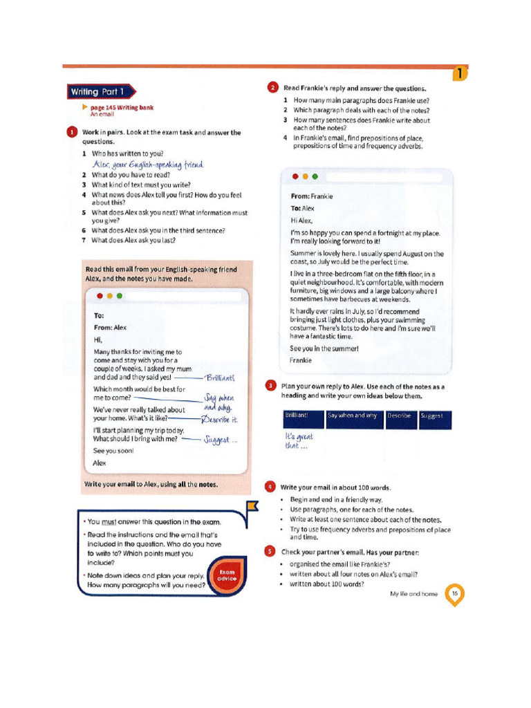 Complete B1 - Writing | PDF