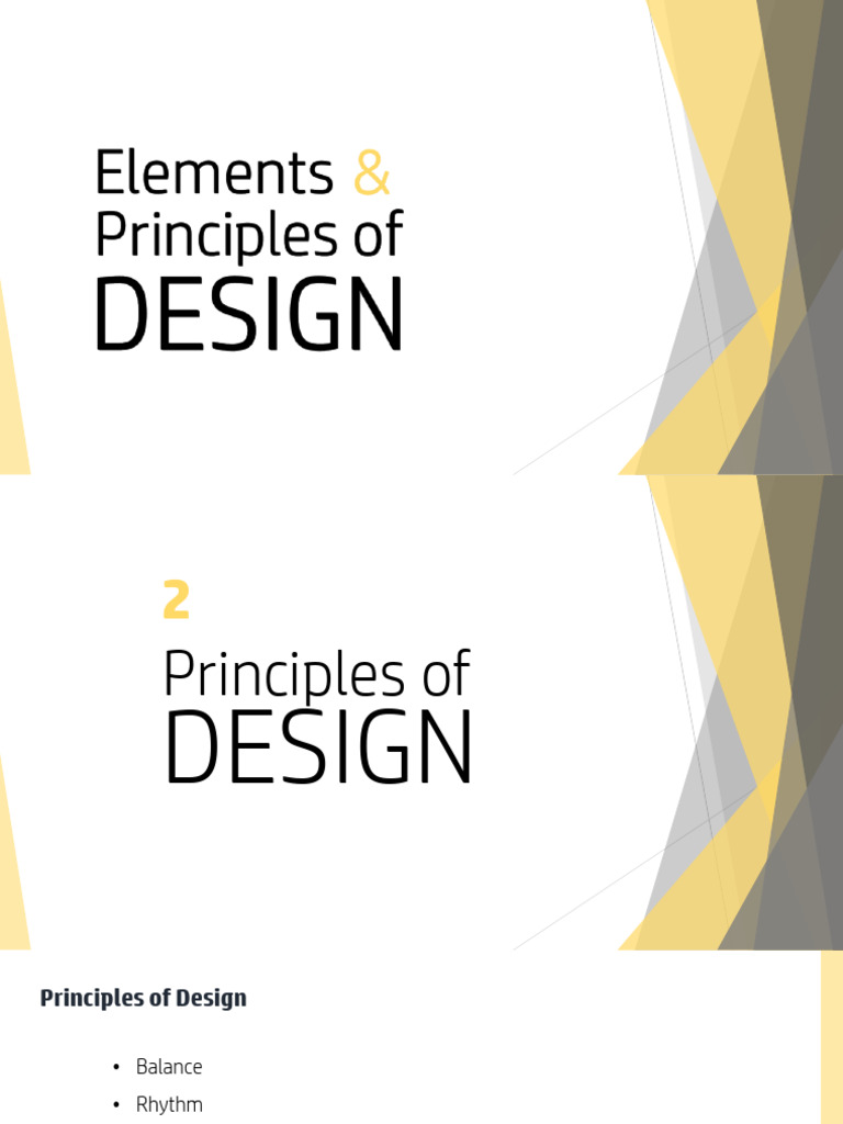 Key Principles of Design Explained | PDF