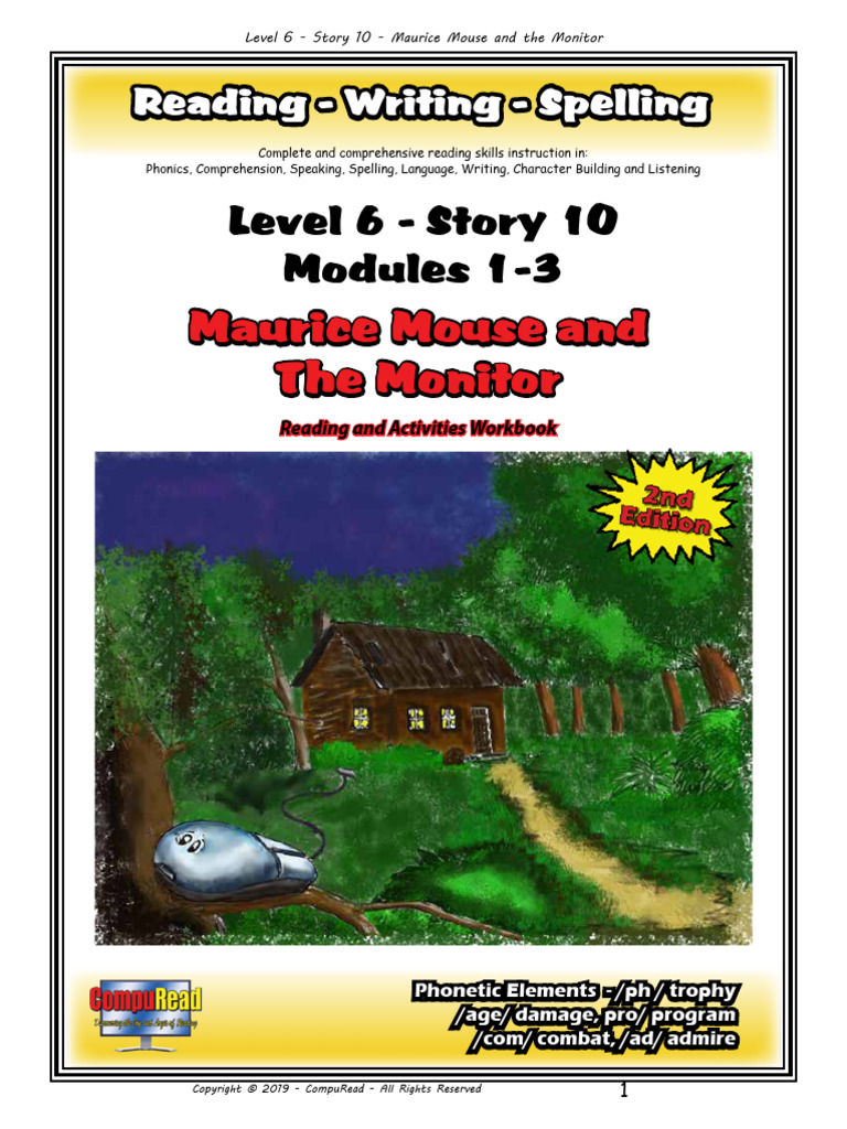 001 L6S10-Maurice-Mouse-and-The-Monitor-Activity-Workbook | PDF