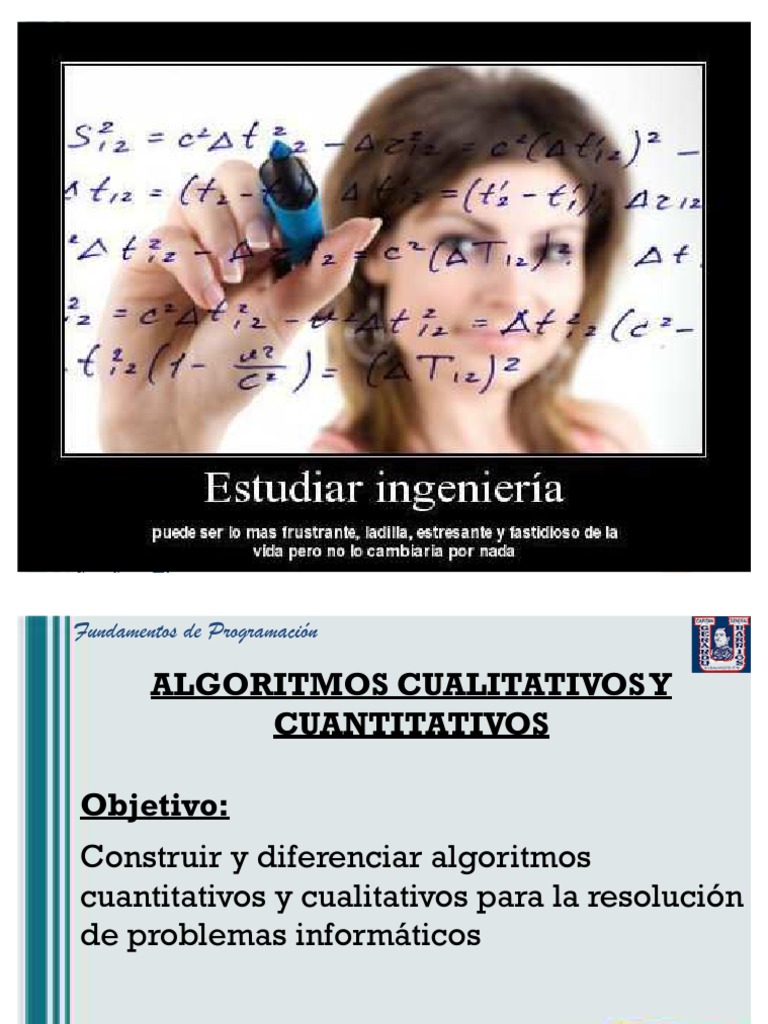 Algoritmos Cuantitativos Y Cualitativos Pdf Algoritmos