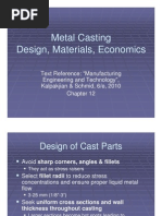 Casting Design Considerations Overview | PDF | Casting (Metalworking ...