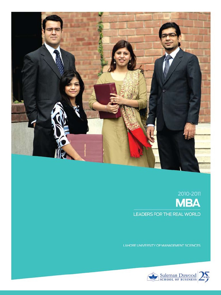 Mba Brochure | PDF | Master Of Business Administration | University And ...