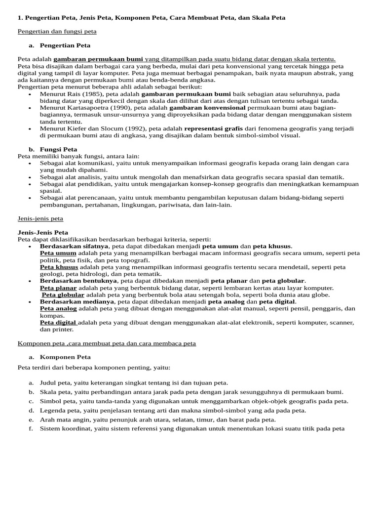 Kisi-kisi Osn Ips Dan Penjelasan Materi | PDF