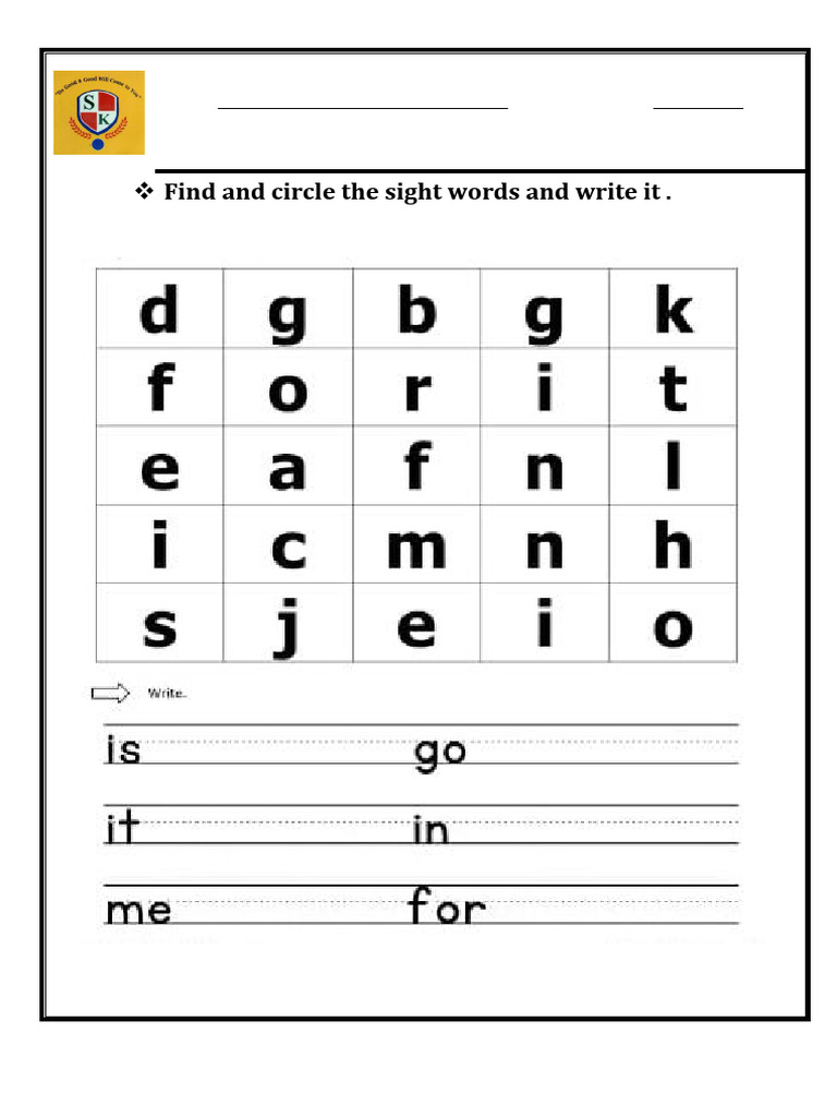 JR KG FEBRUARY WORKSHEET | PDF