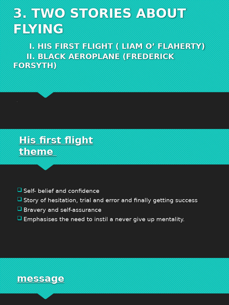 Two Stories About Flying | PDF