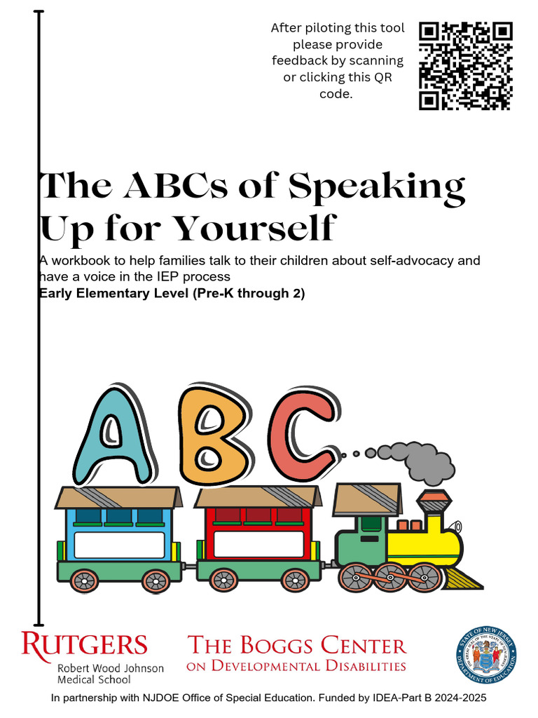 Early Elementary IEPFamily Workbook | PDF | Individualized Education ...