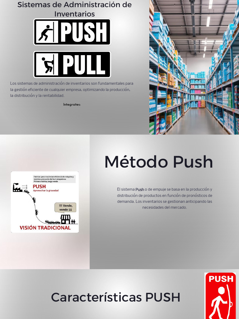 Metodo Push-Pull | PDF | Negocios económicos | Economias