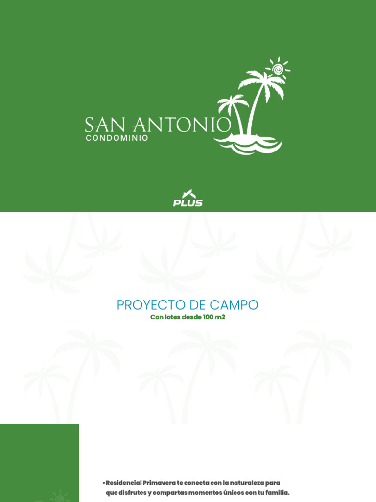 Brochure San Antonio | PDF | Sustentabilidad
